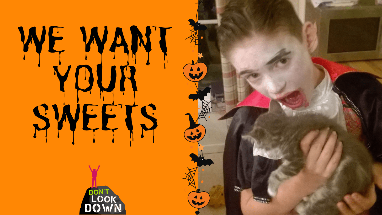 Don’t Look Down Halloween Fundraising | Fred Bennett's Don't Look Down Fund
